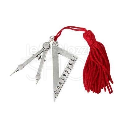 Ciodolo a forma di compasso e squadra per laurea in Architettura o ...